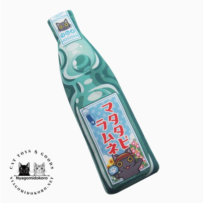 [No longer available] Ramune Soda Cat Toy with silvervine - Nyagomidokoro